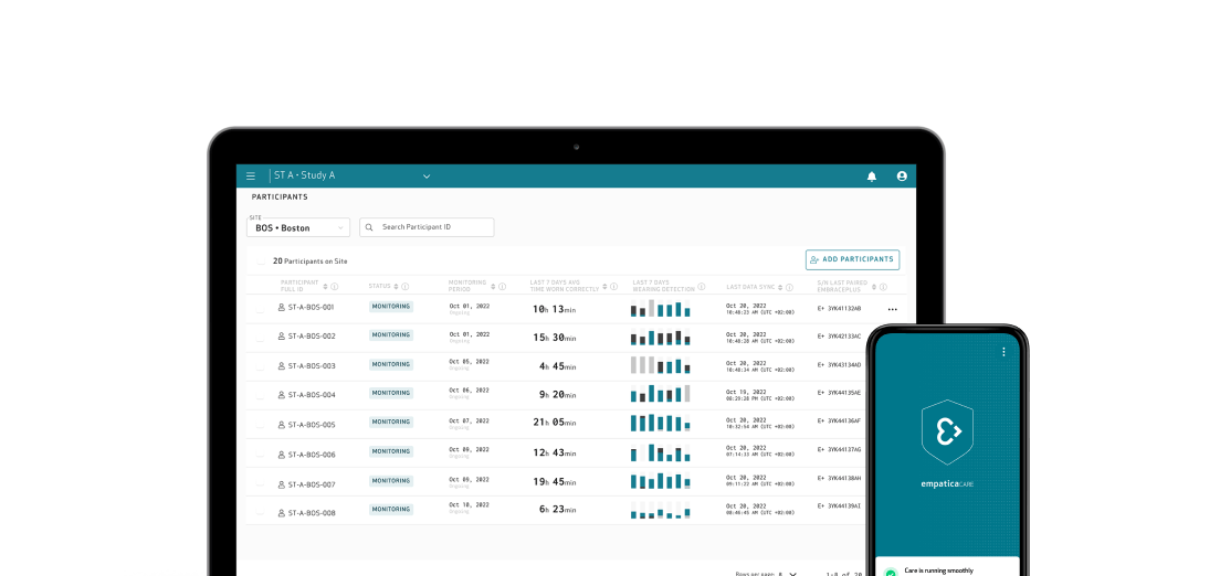 Empatica Health Monitoring Platform